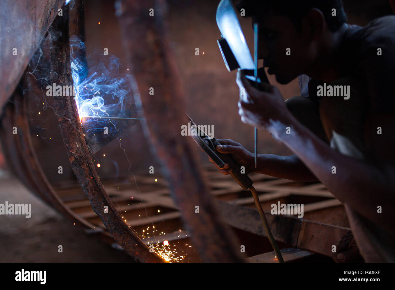 Day In The Life Of Welder High Resolution Stock Photography and Images ...