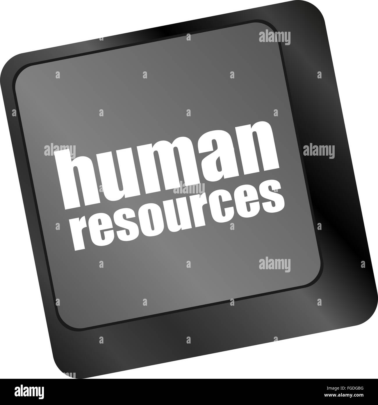 Human resources button on computer hi-res stock photography and images ...