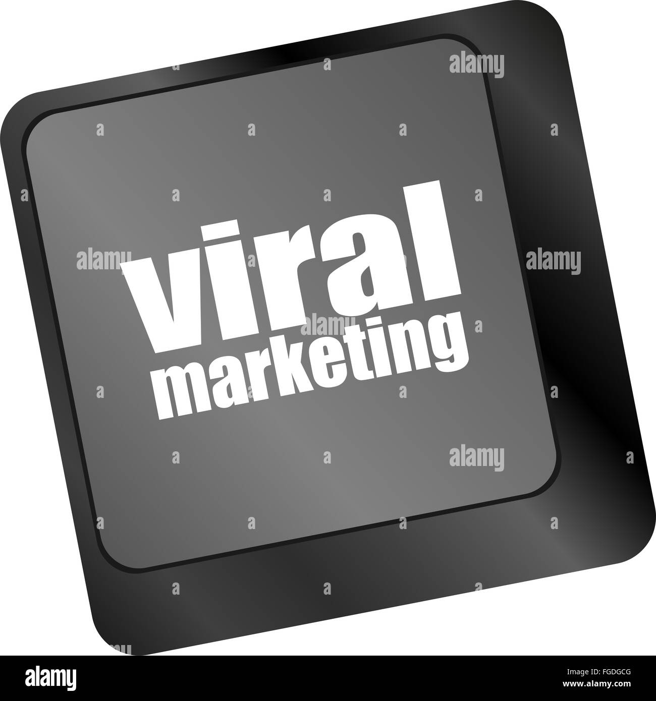 viral marketing word on computer keyboard key Stock Photo - Alamy