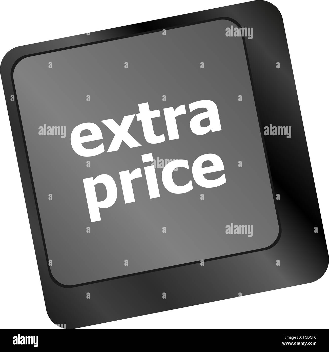 extra price word key or keyboard keys, discount concept Stock Photo - Alamy