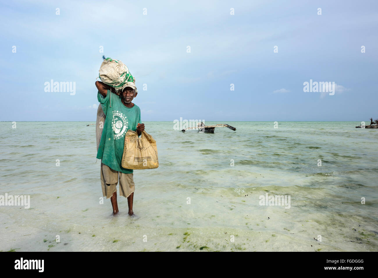Fisherman coming back home from a long working day Stock Photo - Alamy
