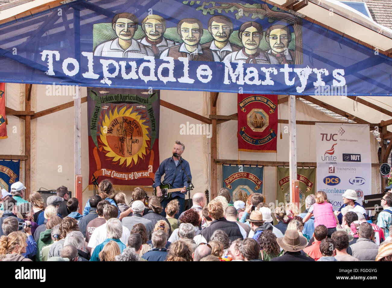 The martyrs inn in the dorset village of tolpuddle hi-res stock ...