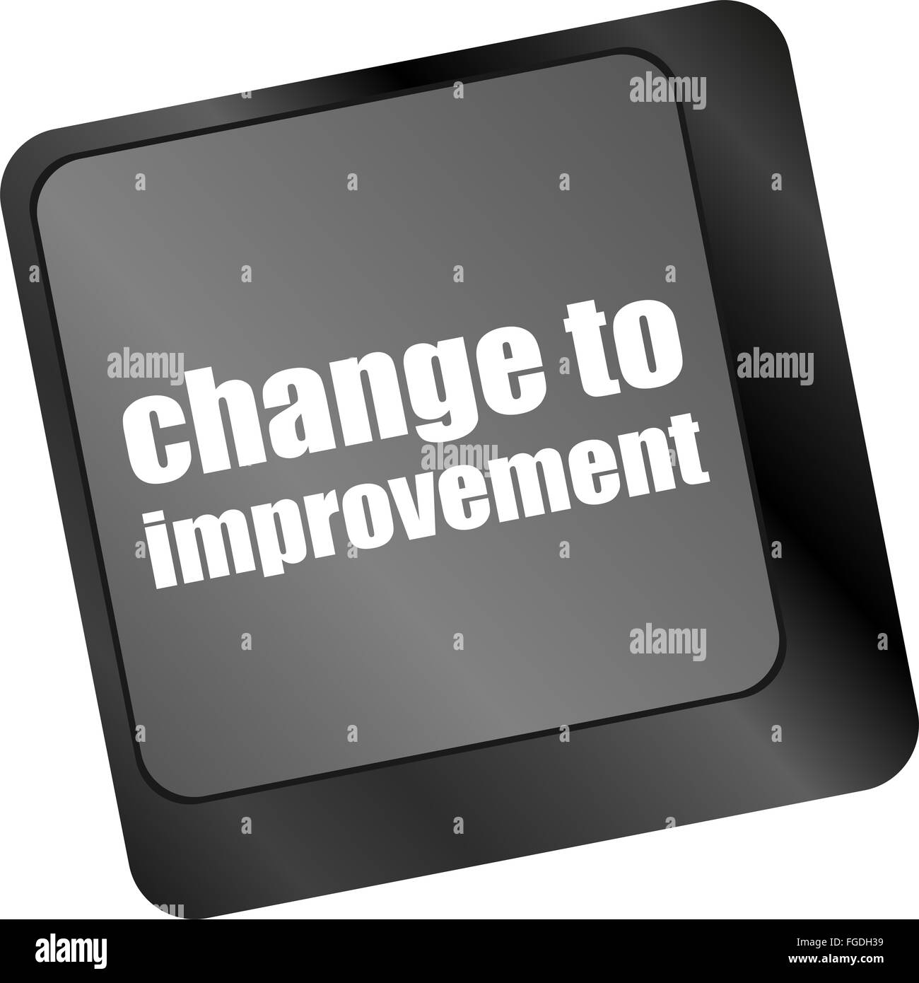 improve or improvement business concept with key on keyboard Stock ...