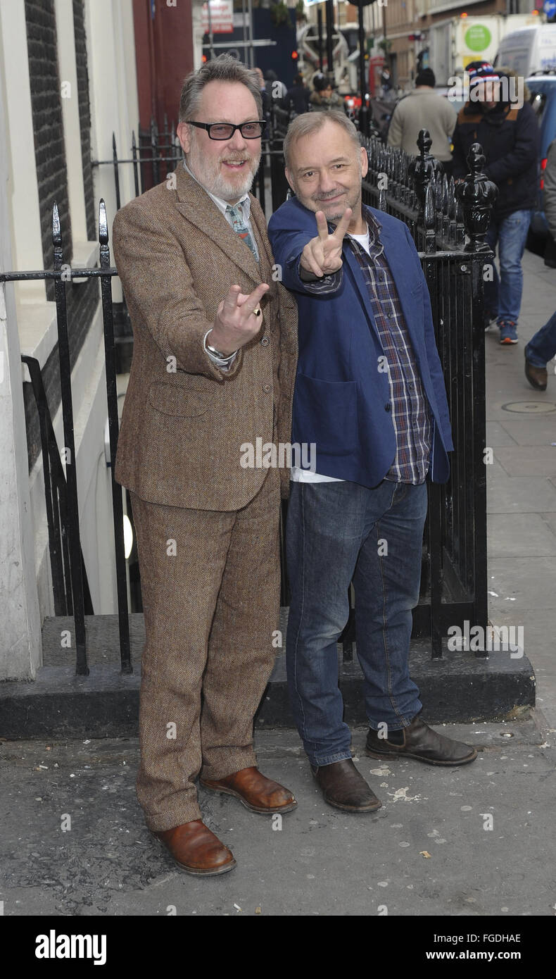 Vic Reeves and Bob Mortimer attend a photocall ahead of their upcoming ...