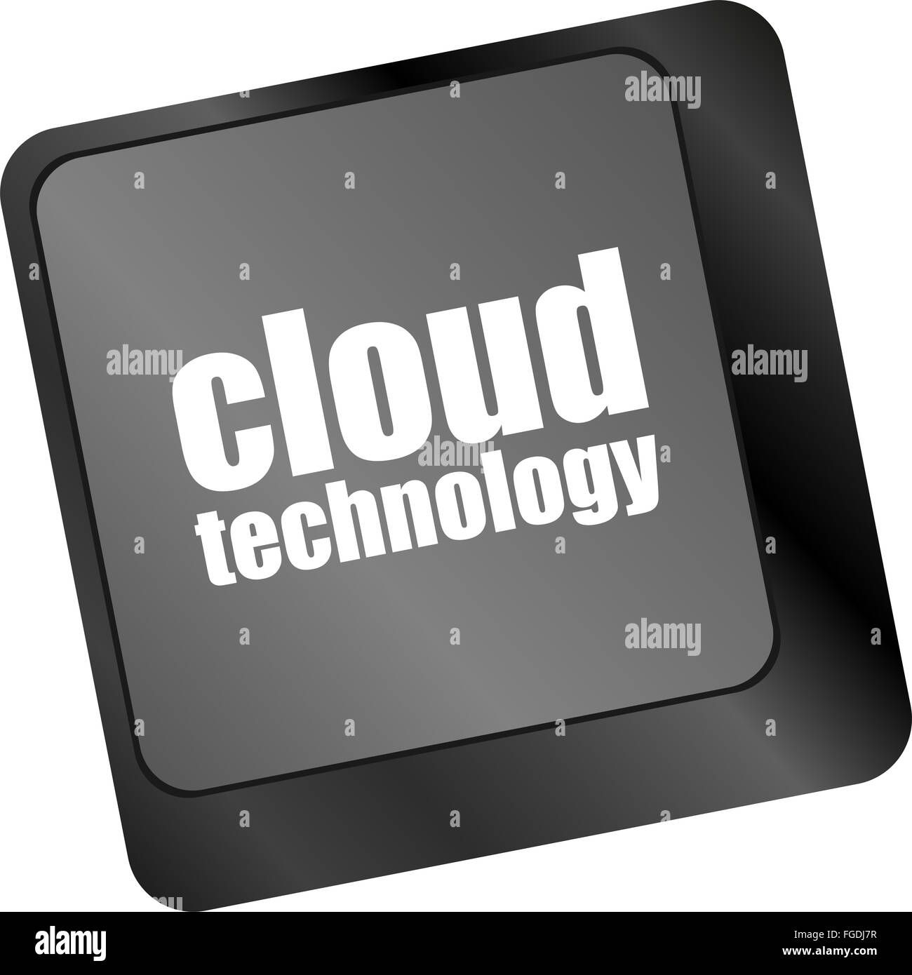 Connect to cloud concept on button of the keyboard key Stock Photo - Alamy