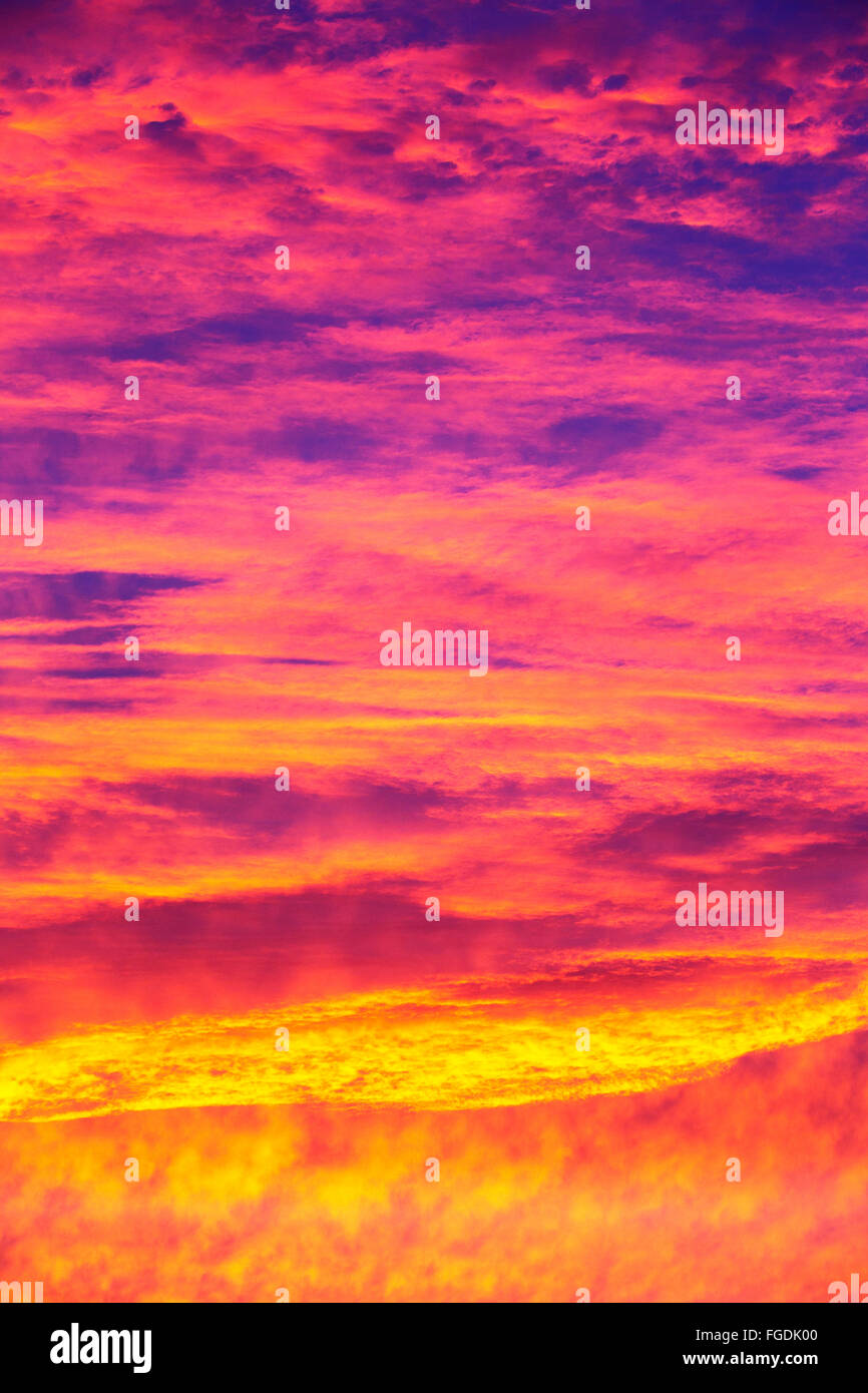 Vermillion sunset hi-res stock photography and images - Alamy