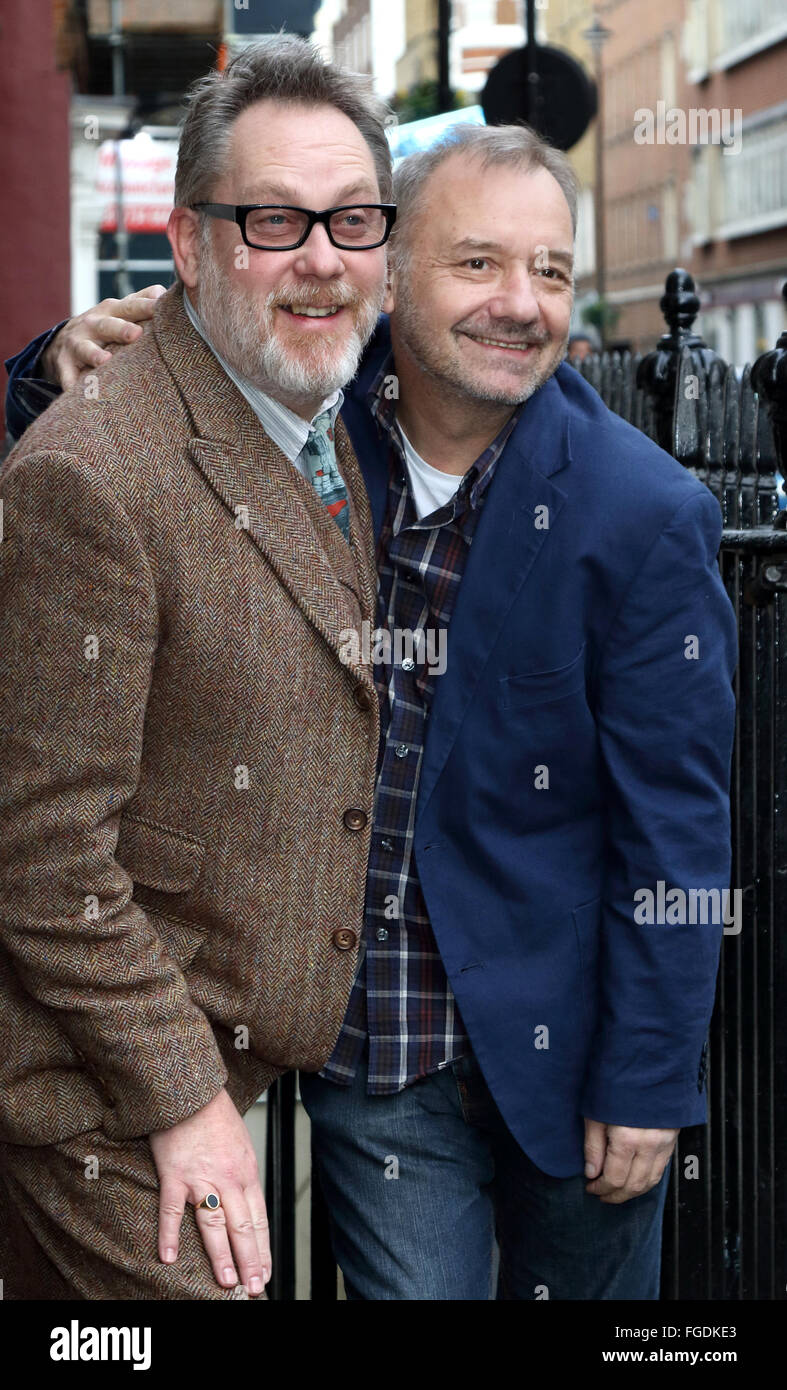 Vic Reeves and Bob Mortimer at photocall and press conference ahead of ...