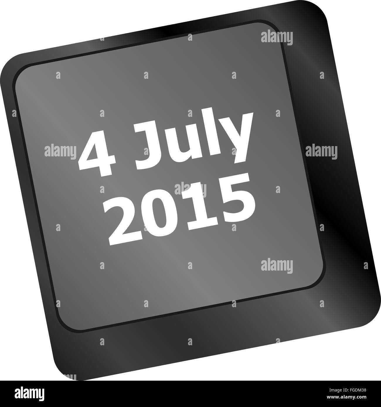 Independence day on computer keyboard hi-res stock photography and ...