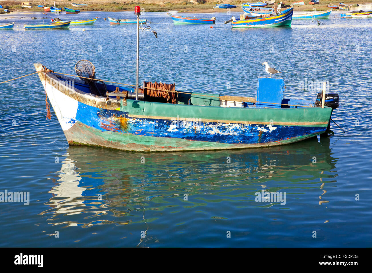 Remains of the Hassan mosque's prayer hall and Mausoleum of Mohammed ...