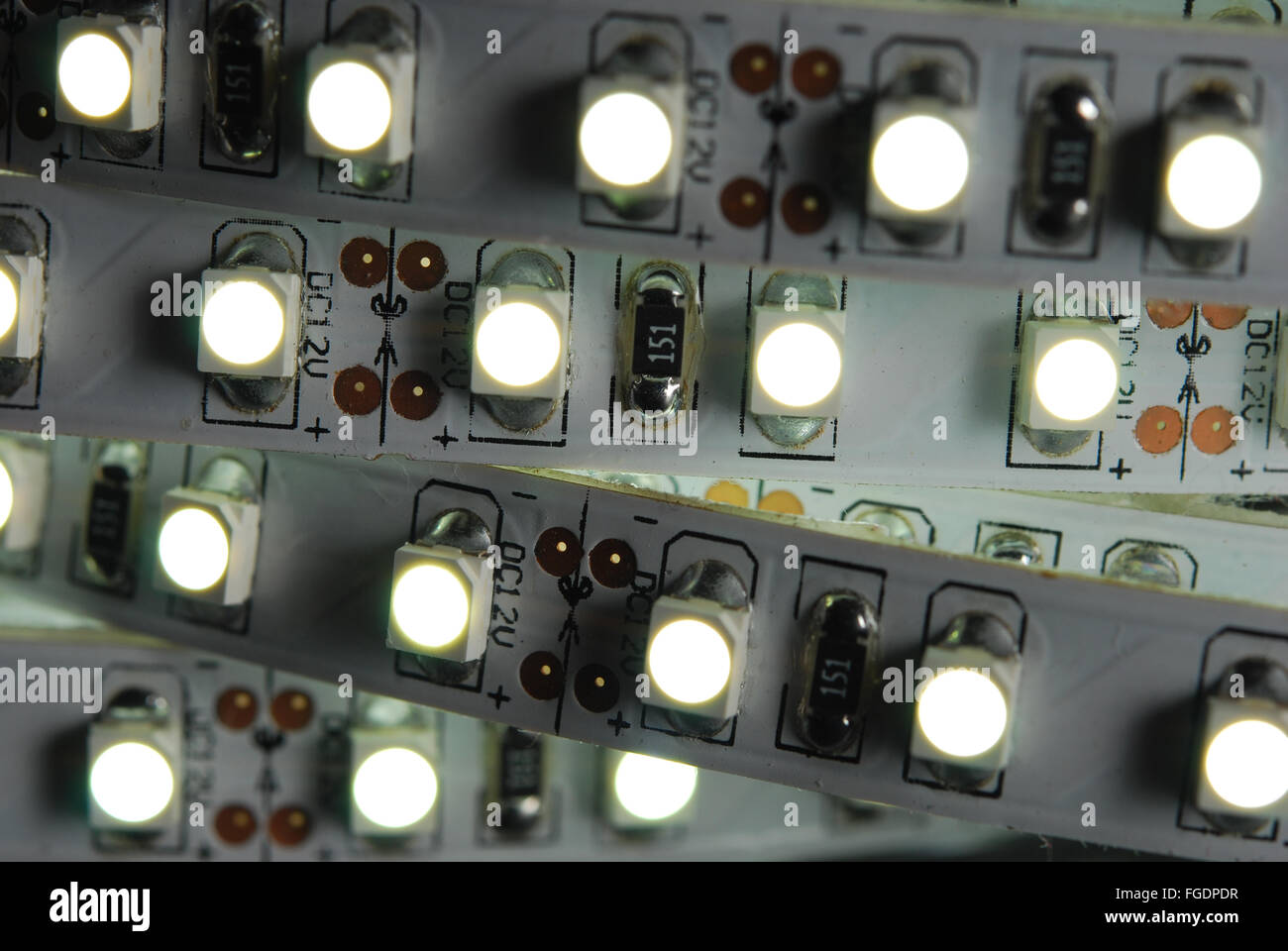 background from the included led strip. Electronics Stock Photo - Alamy