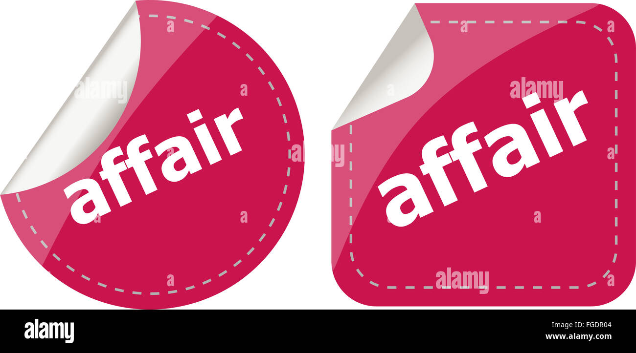 Affair concept design hi-res stock photography and images - Alamy