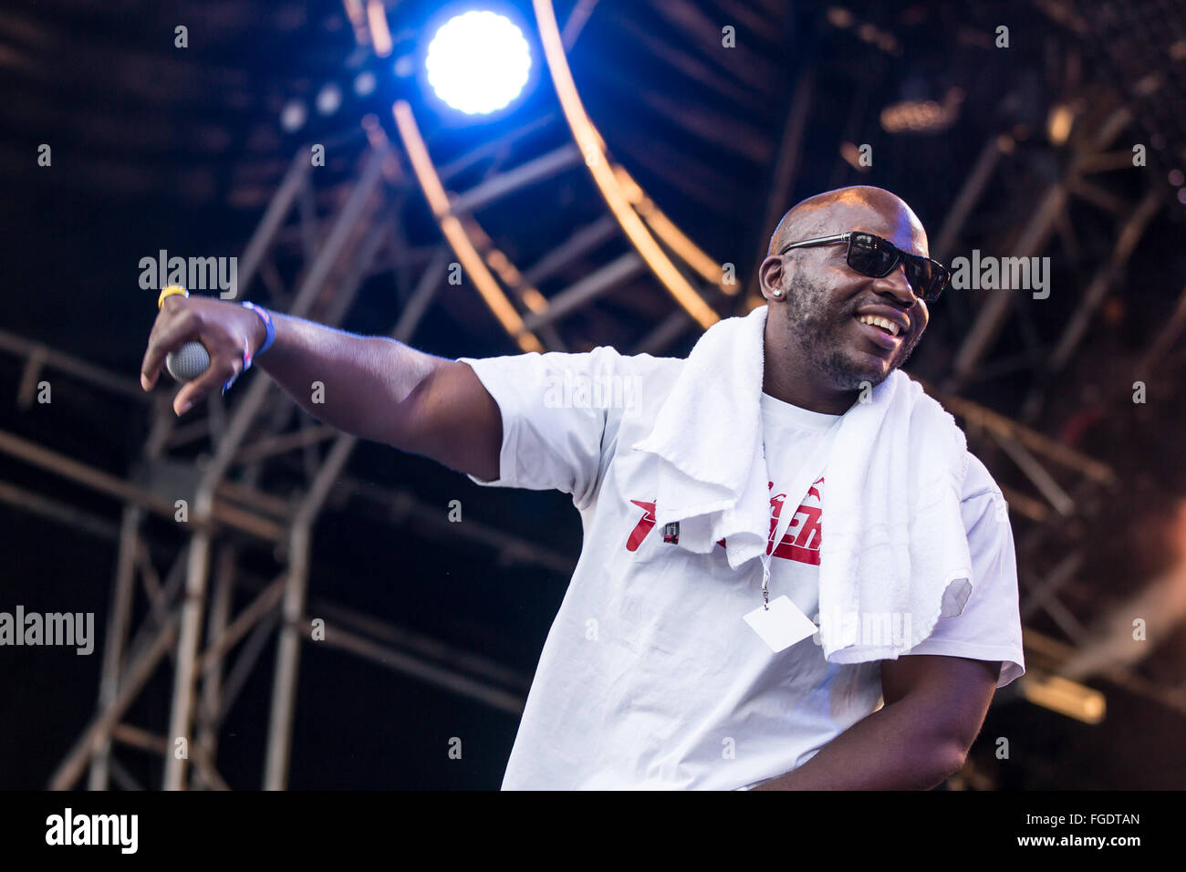 One Track Live Stock Photo - Alamy