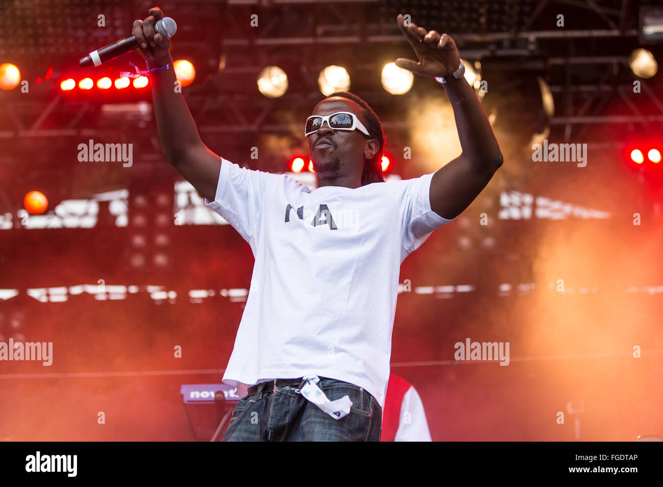 One Track Live Stock Photo - Alamy