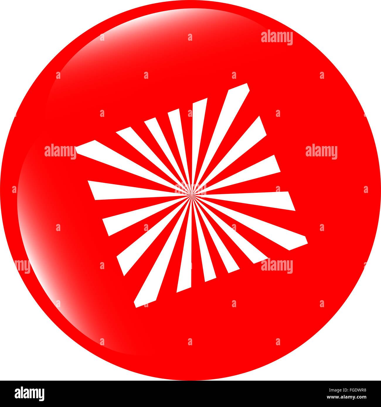 Sun Icon on Round Black Button Collection Original Illustration Stock ...