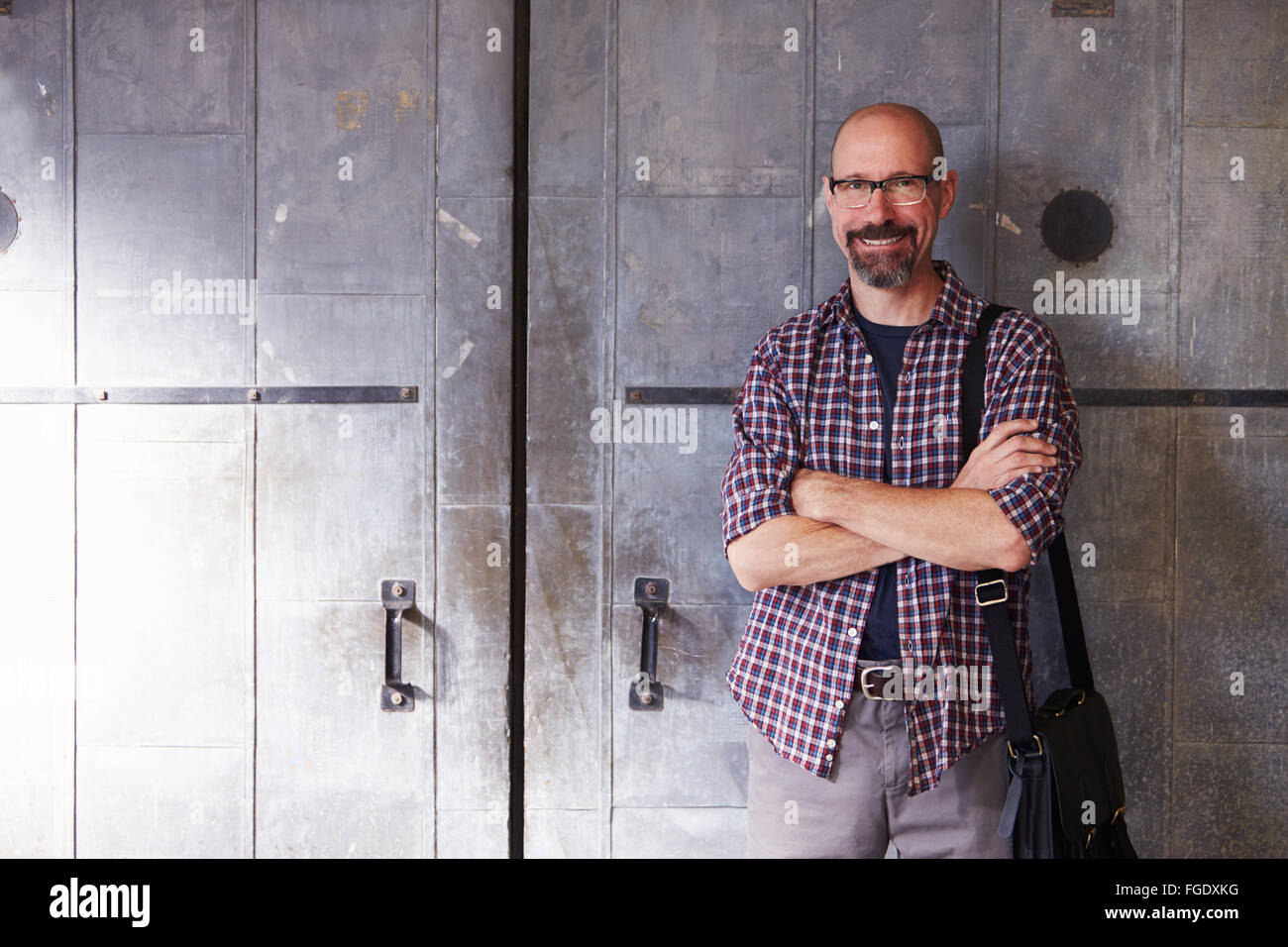 Portrait Of Male Designer In Modern Office Stock Photo - Alamy