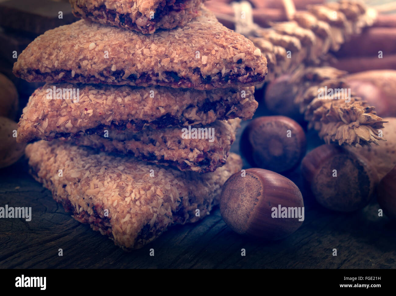 Wheat biscuits hi-res stock photography and images - Alamy