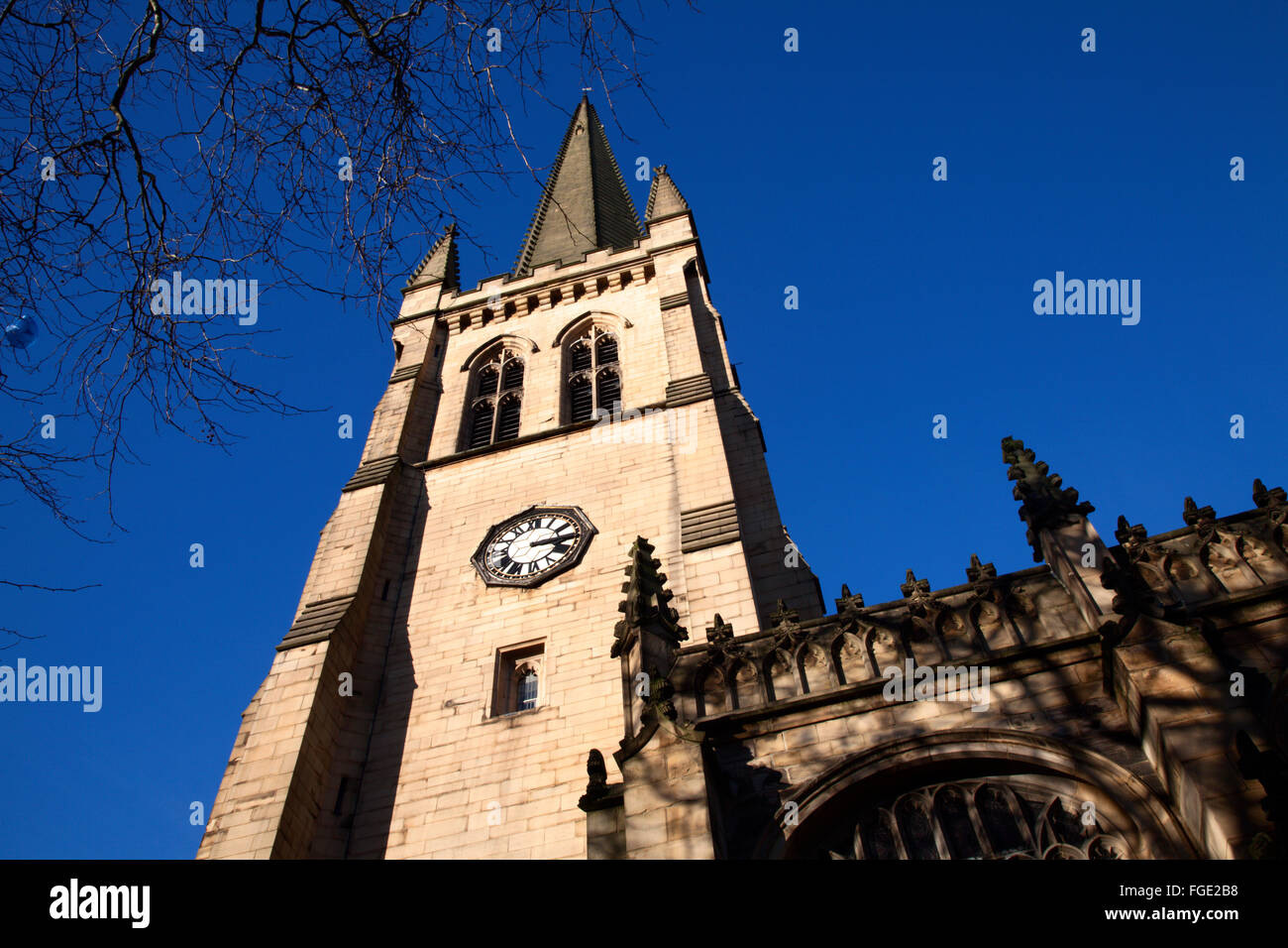 Wakefield Cathedral Wakefield West Yorkshire England Stock Photo - Alamy