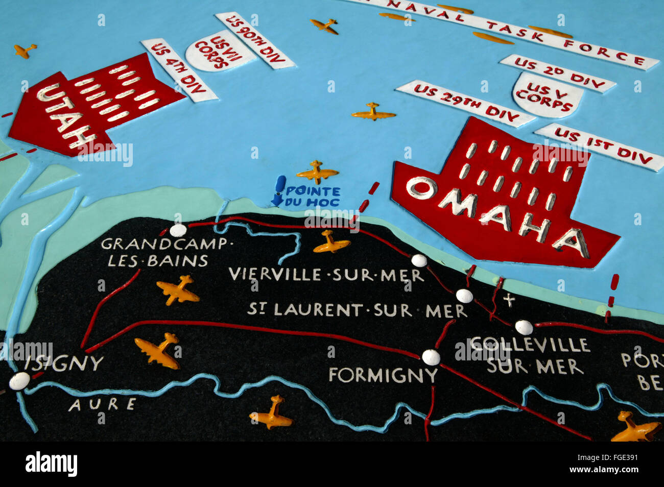 1944 Map Of France High Resolution Stock Photography and Images - Alamy