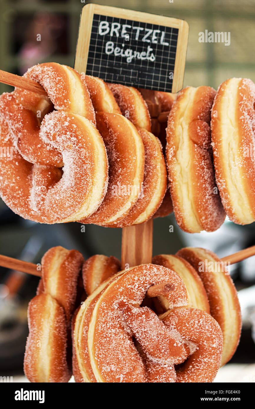Beignet france hi-res stock photography and images - Alamy