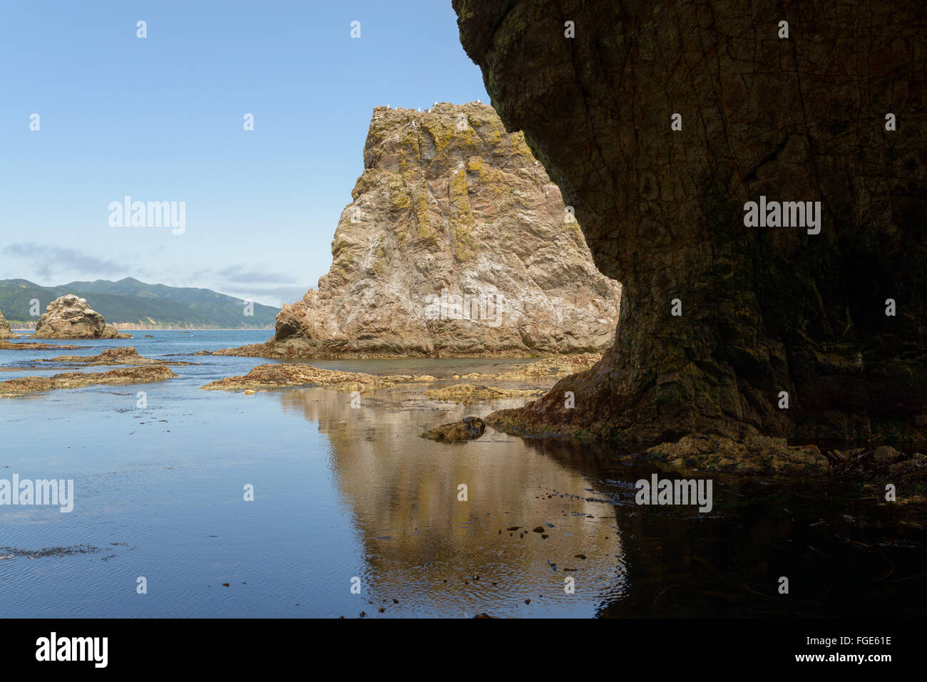 Coastal cliffs, Sakhalin Island, Russia Stock Photo - Alamy