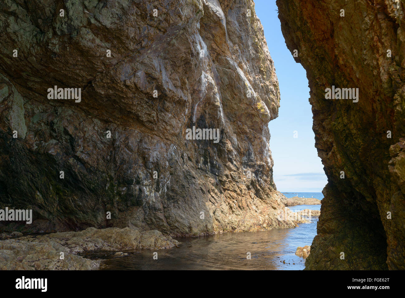 Coastal cliffs, Sakhalin Island, Russia Stock Photo - Alamy