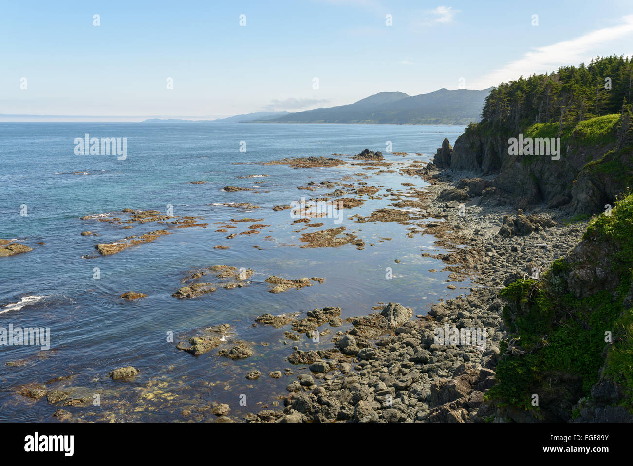 Coastal cliffs, Sakhalin Island, Russia Stock Photo - Alamy