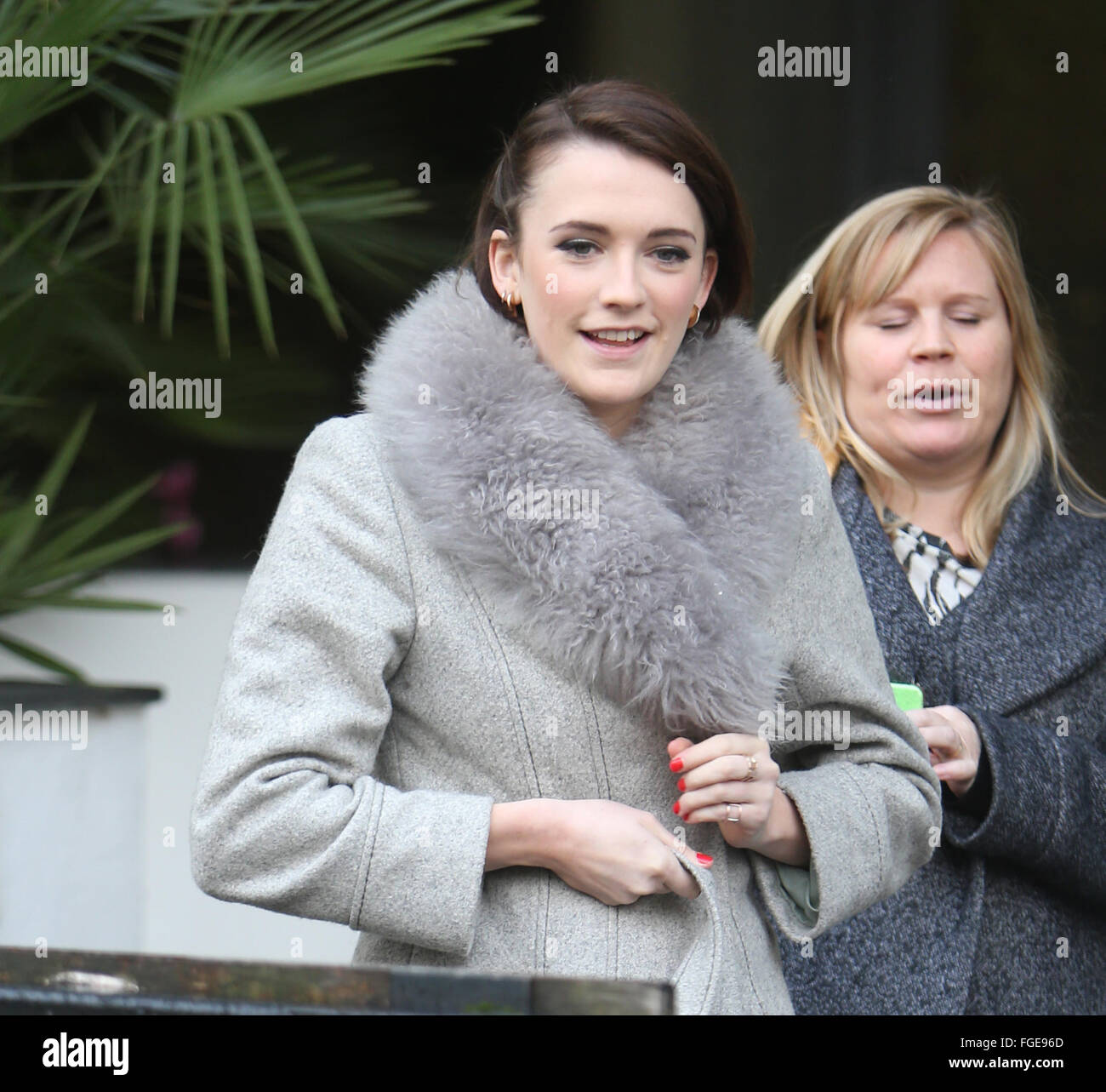 Charlotte Ritchie outside ITV Studios Featuring: Charlotte Ritchie ...
