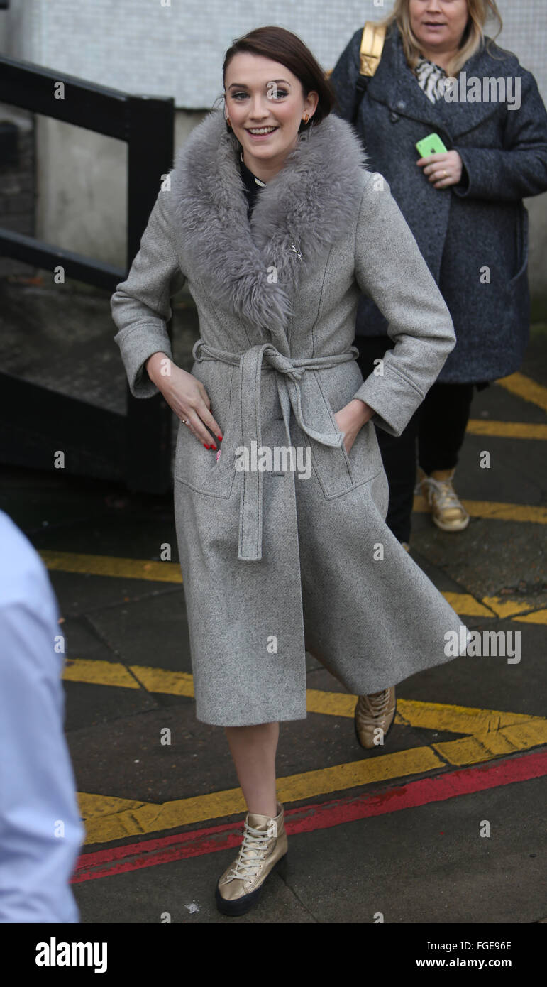 Charlotte Ritchie outside ITV Studios Featuring: Charlotte Ritchie ...