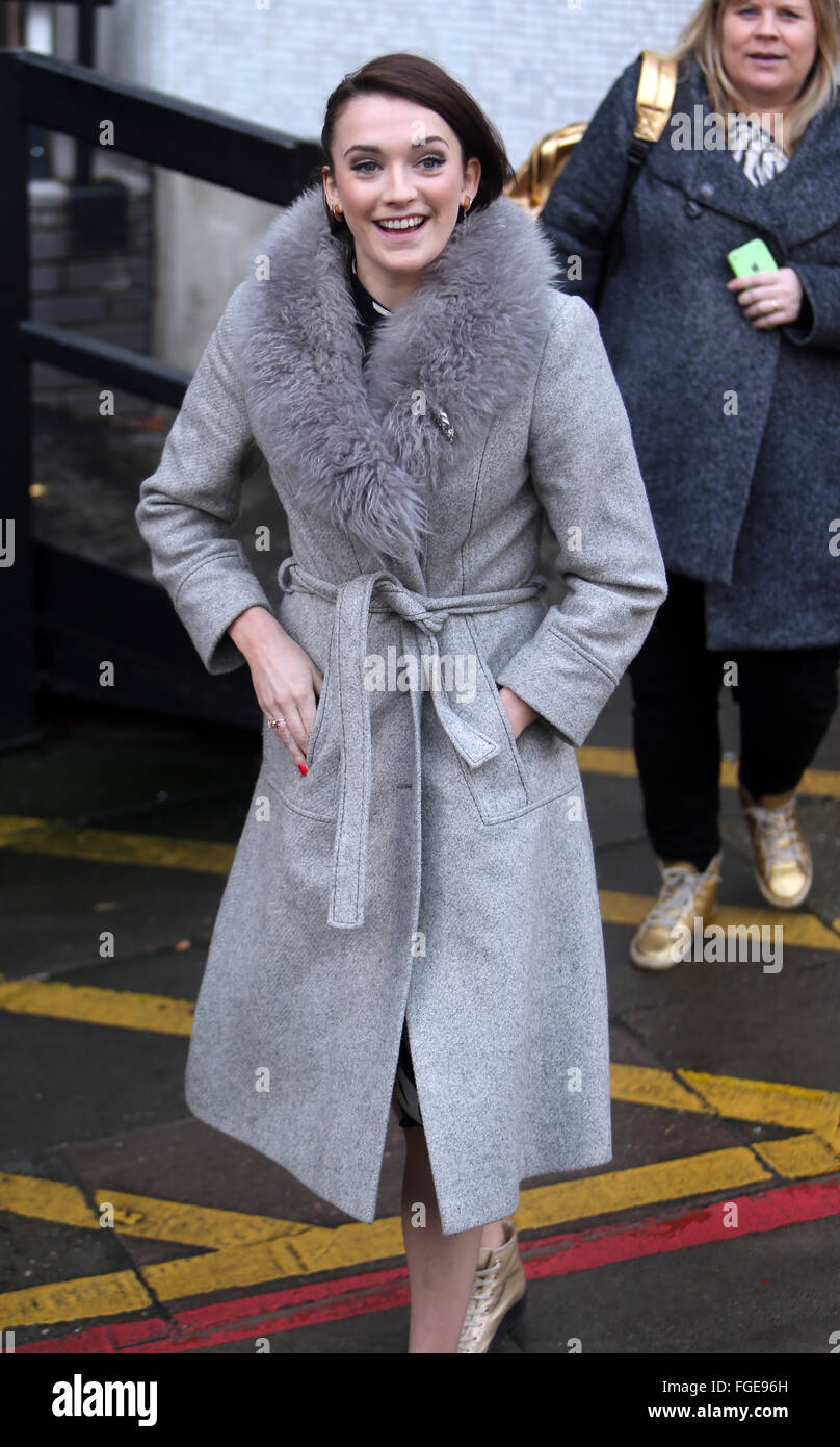 Charlotte Ritchie outside ITV Studios Featuring: Charlotte Ritchie ...