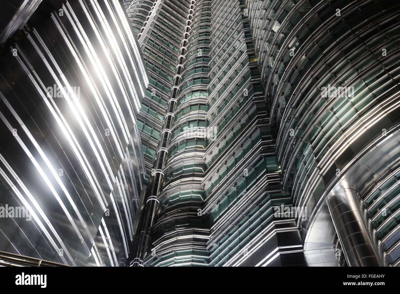 Close up of Petronas towers in Kuala Lumpur Stock Photo - Alamy