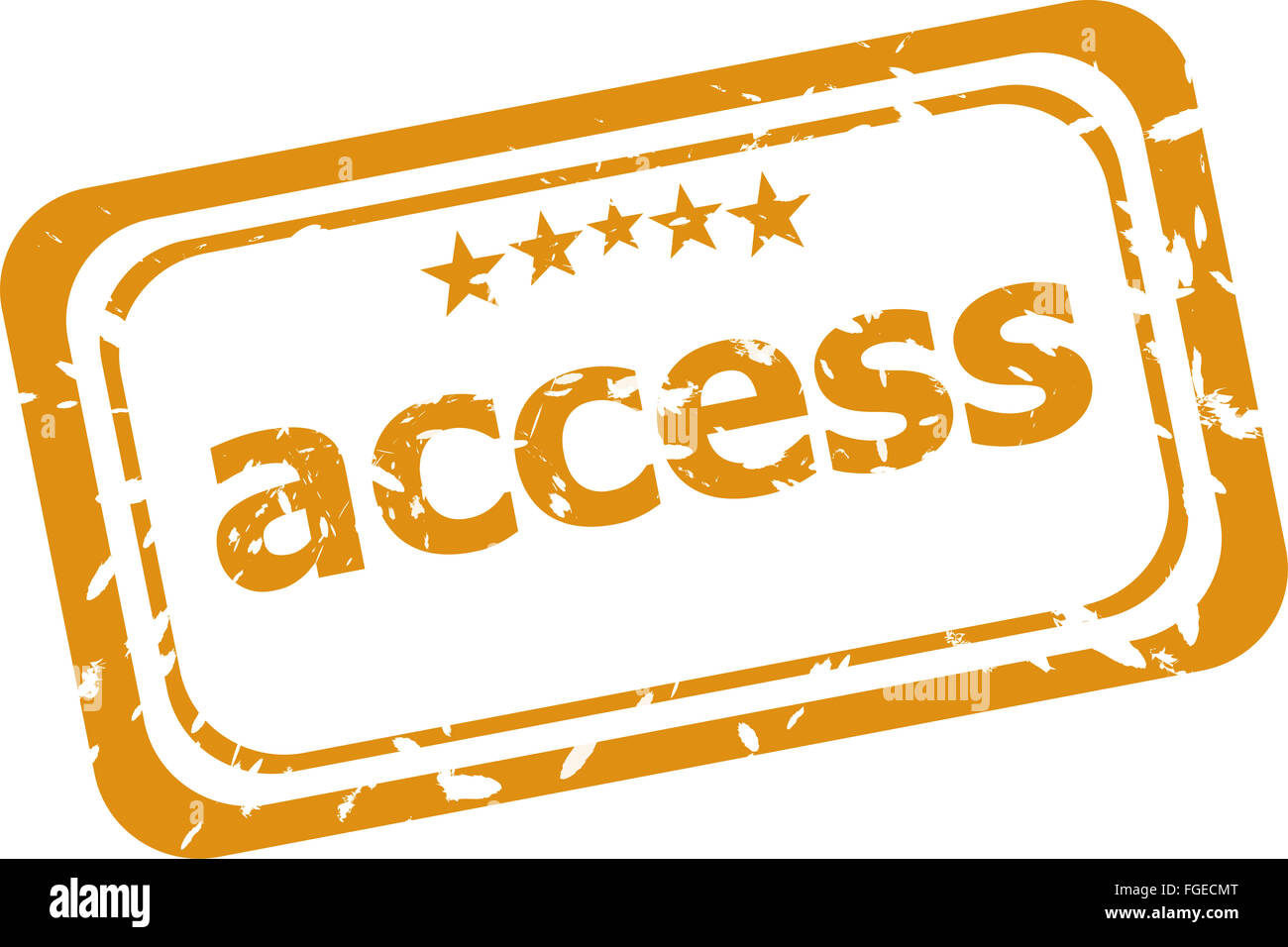 rubber stamp with access word isolated on white Stock Photo - Alamy