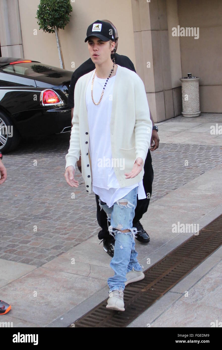 Justin Bieber and Corey Gamble spotted out together Featuring: Justin ...