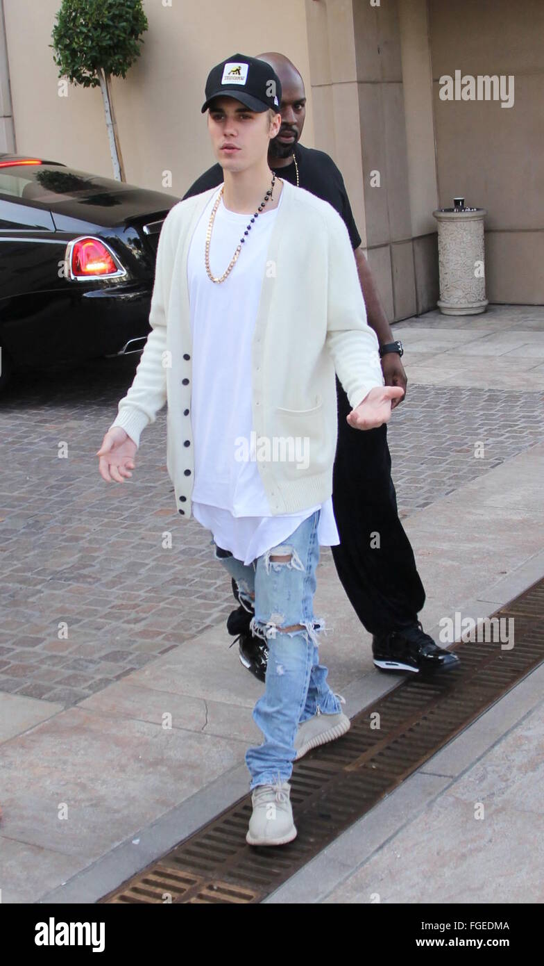 Justin Bieber and Corey Gamble spotted out together Featuring: Justin ...