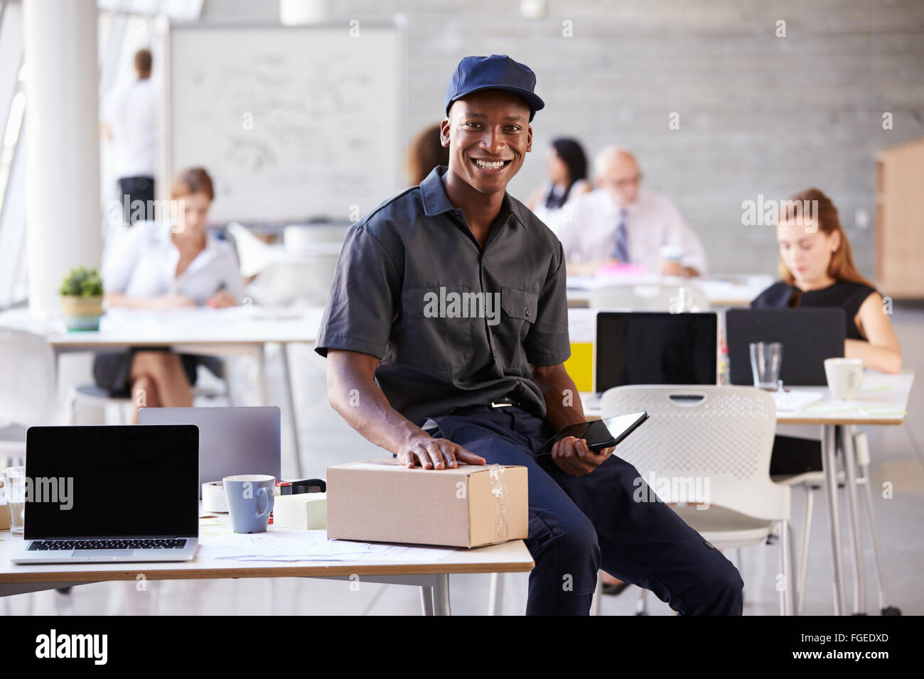 Collecting package hi-res stock photography and images - Alamy