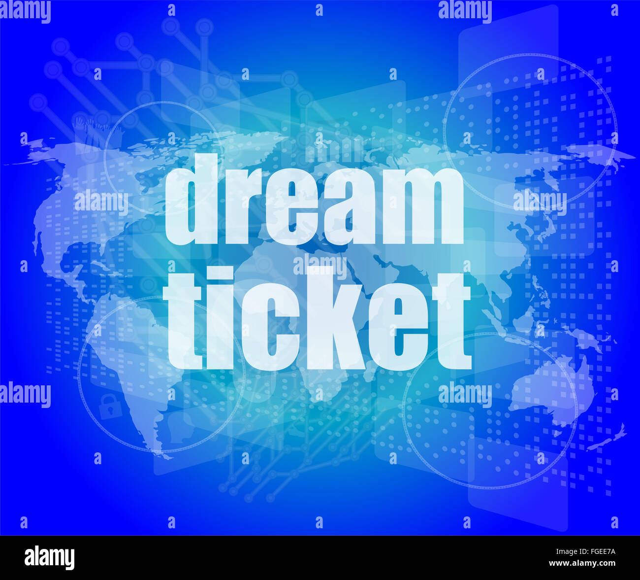 Pixel ticket hi-res stock photography and images - Alamy
