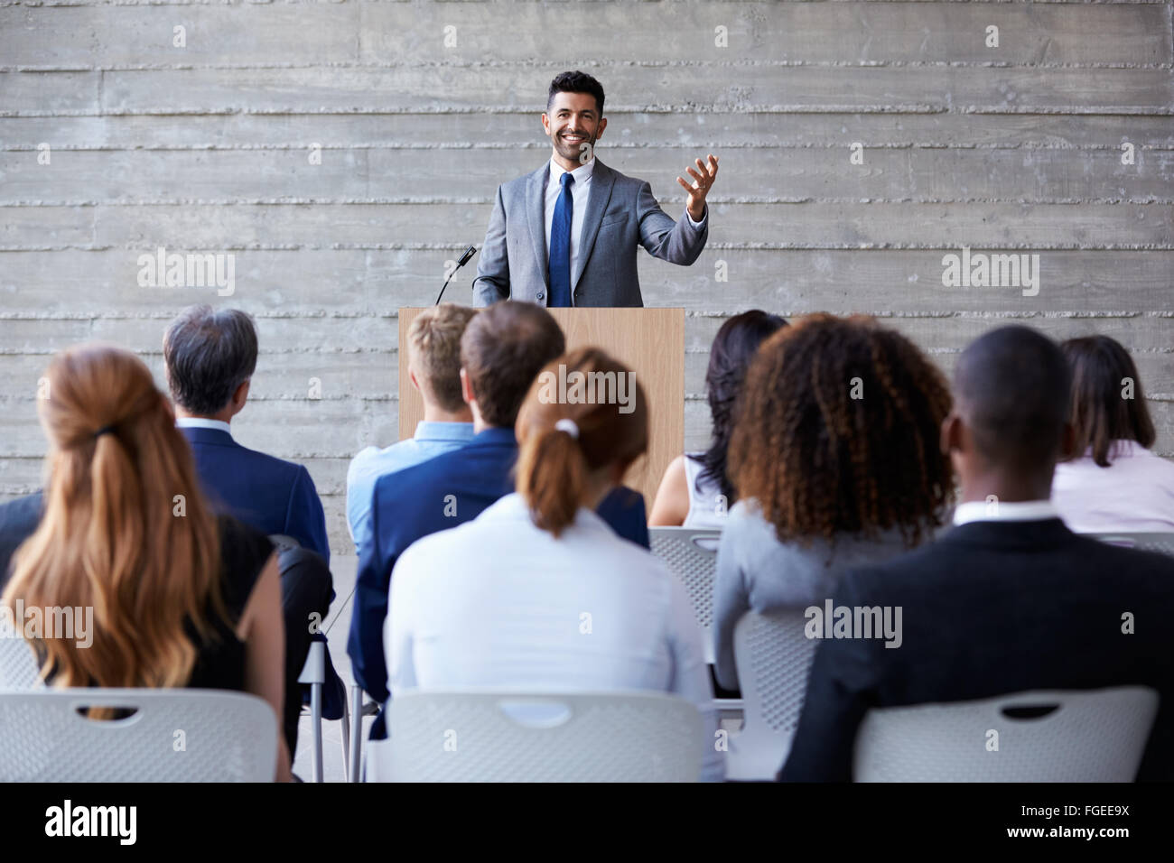 Addressing the delegates hi-res stock photography and images - Alamy