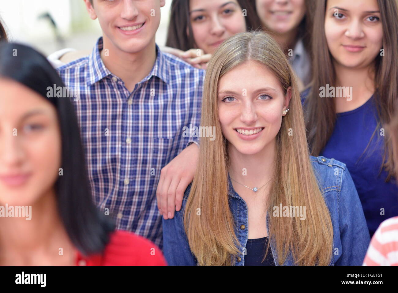 Highschool classroom students hi-res stock photography and images - Alamy