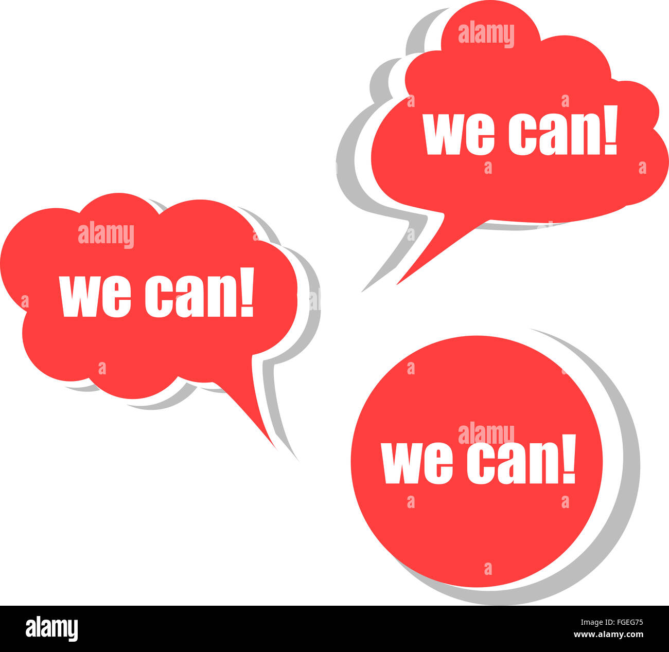 we can. Set of stickers, labels, tags. Template for infographics Stock ...