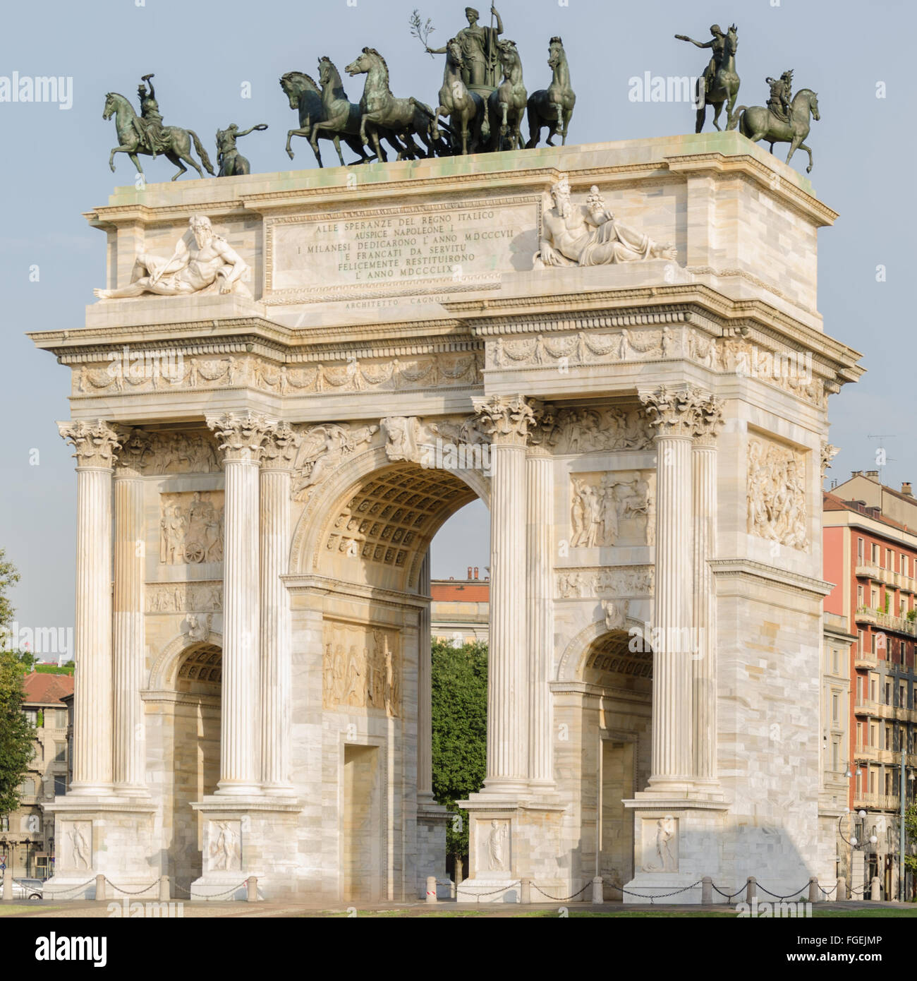 Peace arch view hi-res stock photography and images - Alamy