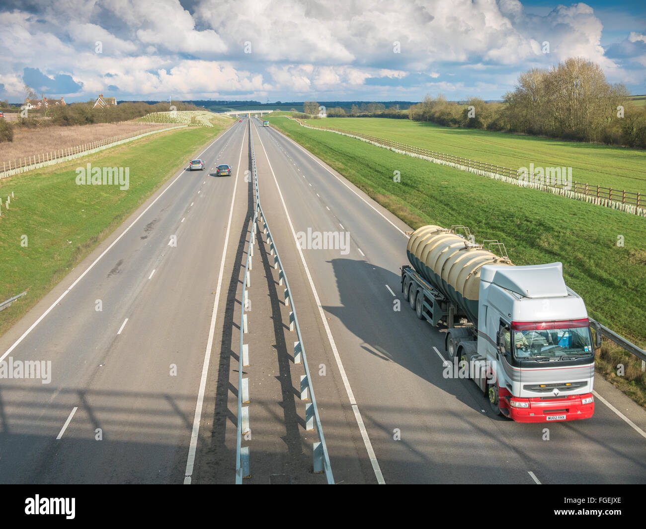 Long lorry hi-res stock photography and images - Alamy