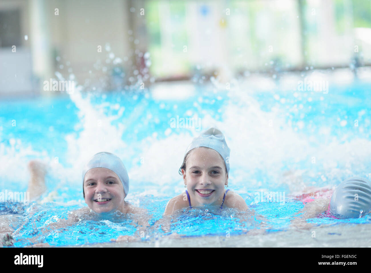 Indoor school swimming pool hi-res stock photography and images - Alamy