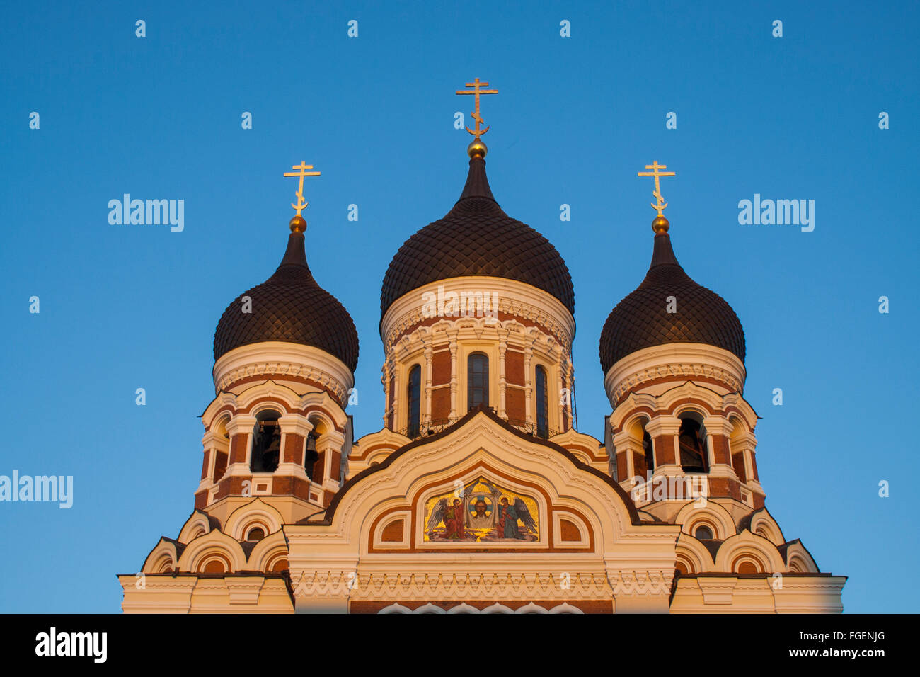 Alexander Nevsky Cathedral, Tallinn, Estonia Stock Photo - Alamy