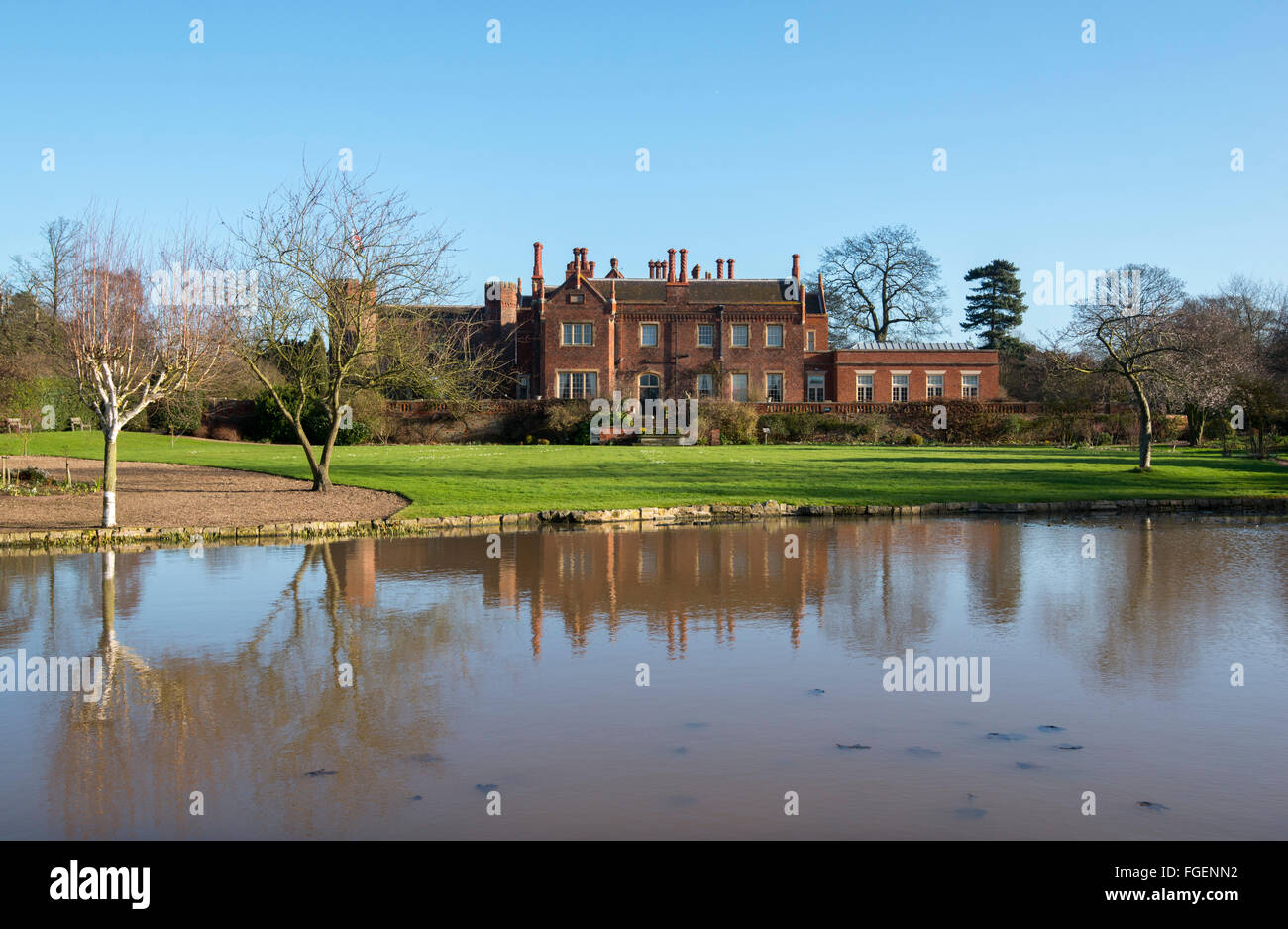 Hodsock Priory, Blyth Worksop Nottinghamshire England UK Stock Photo ...