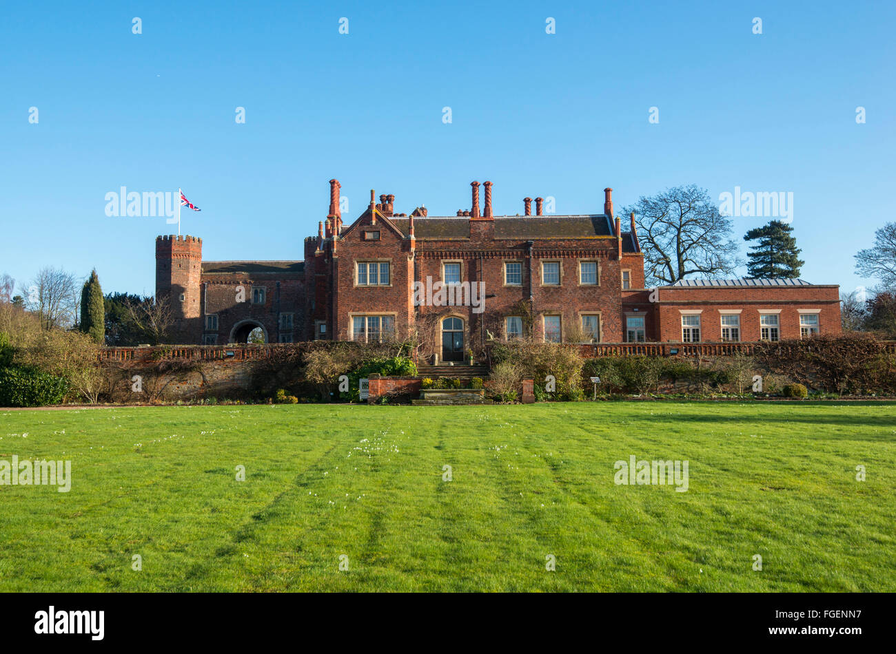 Hodsock Priory, Blyth Worksop Nottinghamshire England UK Stock Photo ...