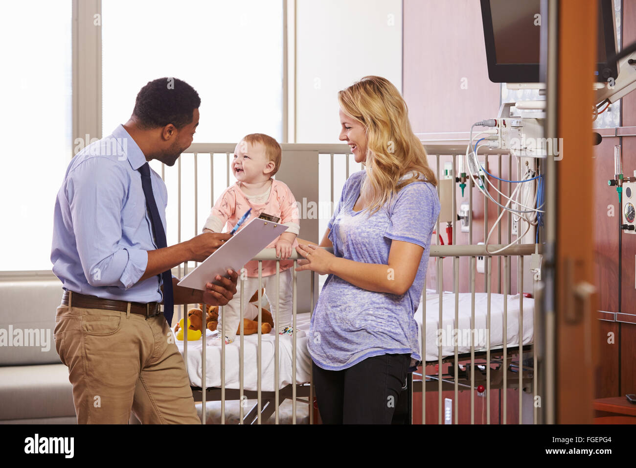 Cute child patient visiting hi-res stock photography and images - Alamy