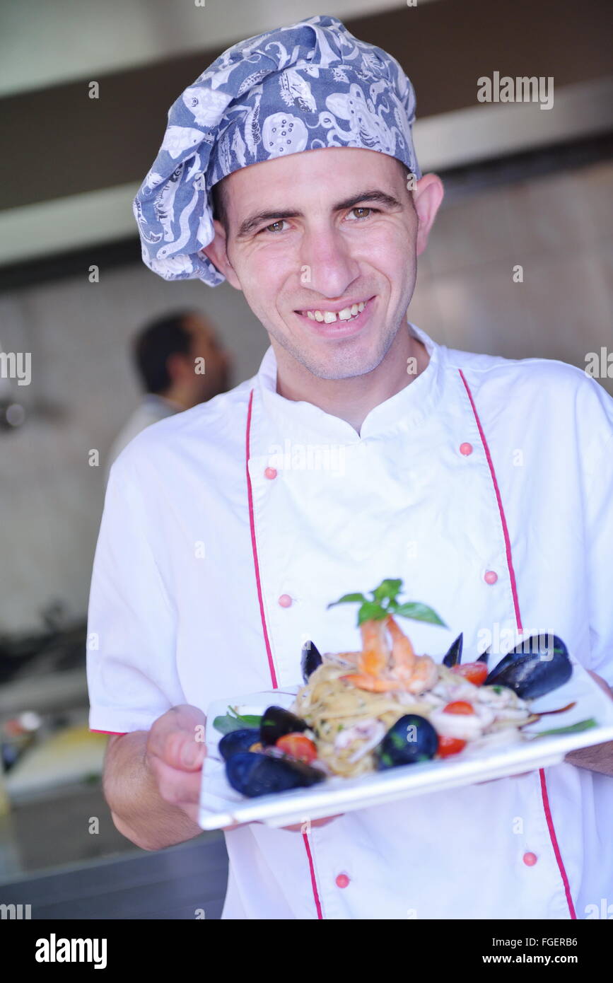 chef preparing food Stock Photo - Alamy