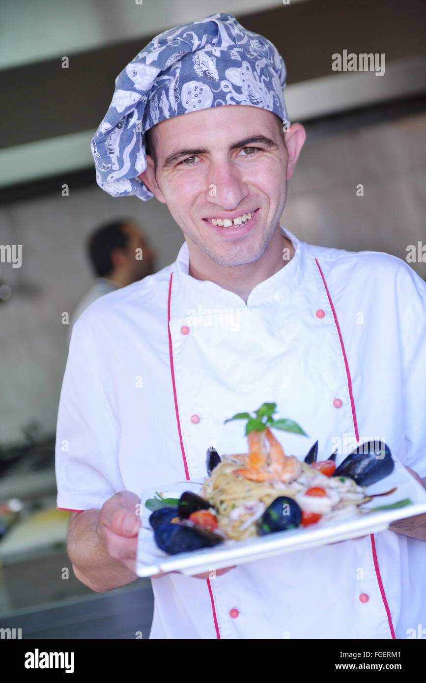 chef preparing food Stock Photo - Alamy