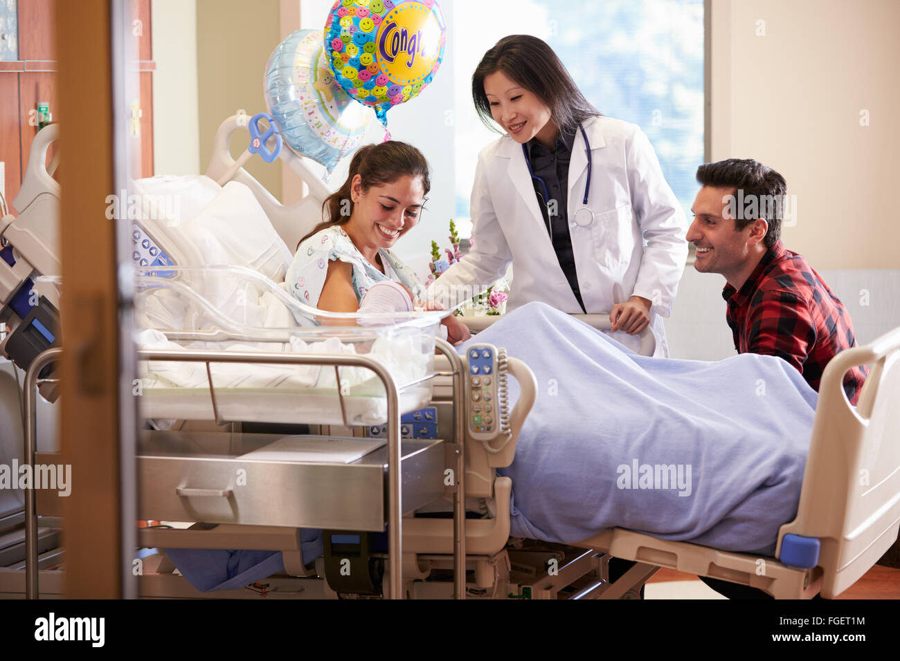 Woman bed post natal hi-res stock photography and images - Alamy