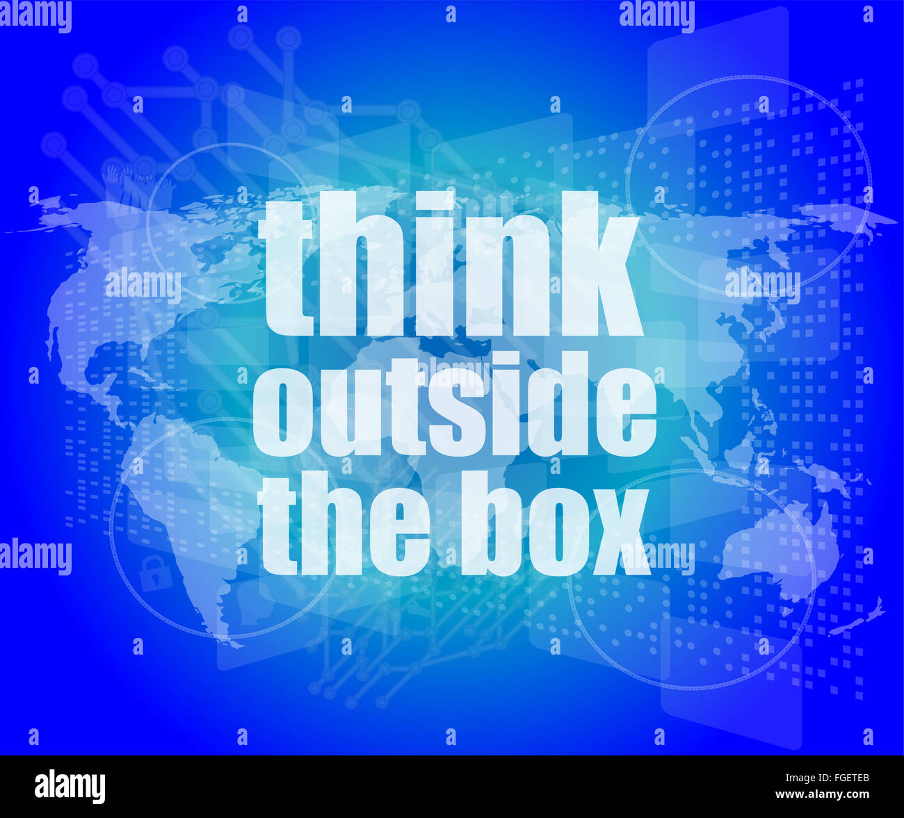 Digital think hi-res stock photography and images - Alamy