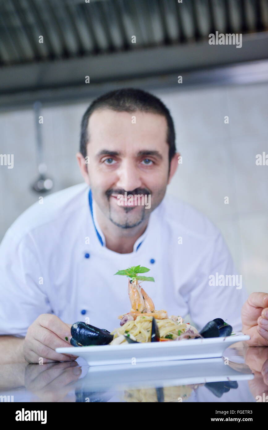 chef preparing food Stock Photo - Alamy